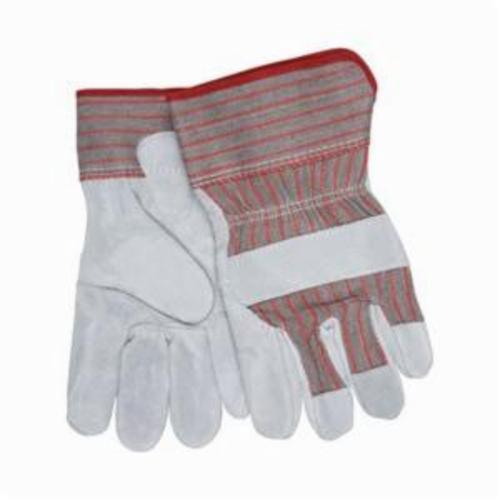 Memphis 1270B Economy Grade General Purpose Gloves, Leather Palm, Gunn Pattern/Standard Finger ...